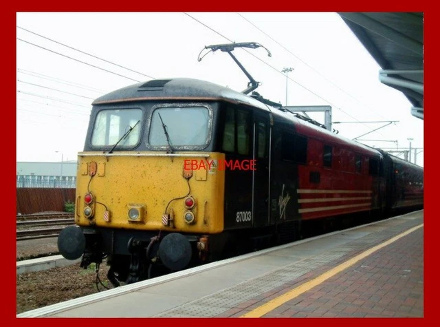 PHOTO BR Class 86 Electric Loco No 87003 £1.45 - PicClick UK