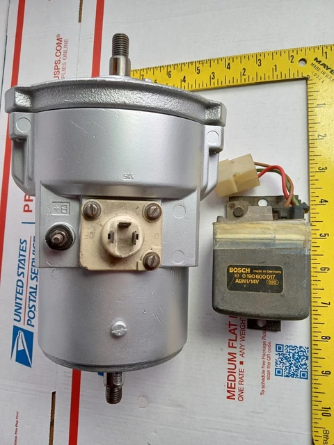 VW BUG BOSCH Alternator 12v 1967- 1979 60 Amp Super Beetle Ghia Bus ...