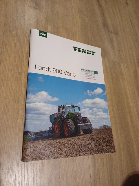 D(ALLEMAND)-BROCHURE TRACTEUR FENDT 900 VARIO PROSPEKT TRAKTOR SCHLEPPER EUR 2,50 - PicClick FR