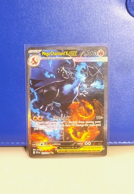 POKEMON PHANTASMAL FLAMES Mega Charmander X EX #125 ultra rare $700.00 ...