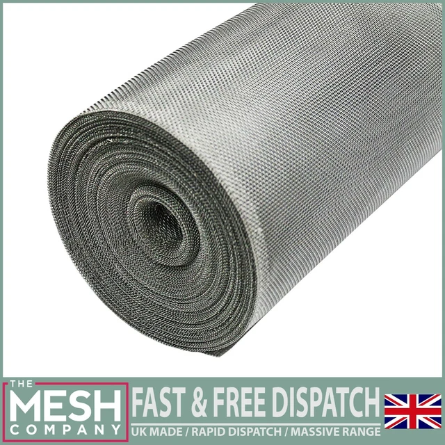 THE MESH COMPANY Fly Mesh | Aluminium Insect Screen Mesh Vent Bug ...