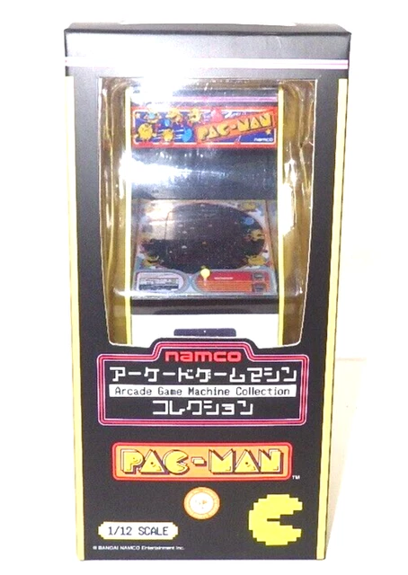 NAMCO ARCADE GAME machine collection pacman échelle 1/12 de JPN Rare ...