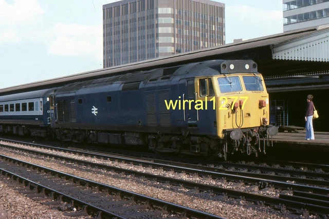 ORIGINAL RAILWAY SLIDE Class 50 50026 at Reading 04.06.77 £4.50 ...