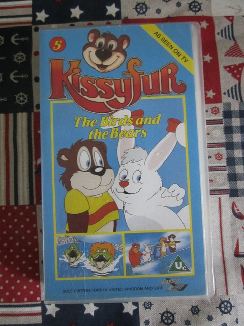 KISSYFUR THE BIRDS And The Bears Original 1988 Vhs Video Tape Uk Pal ...