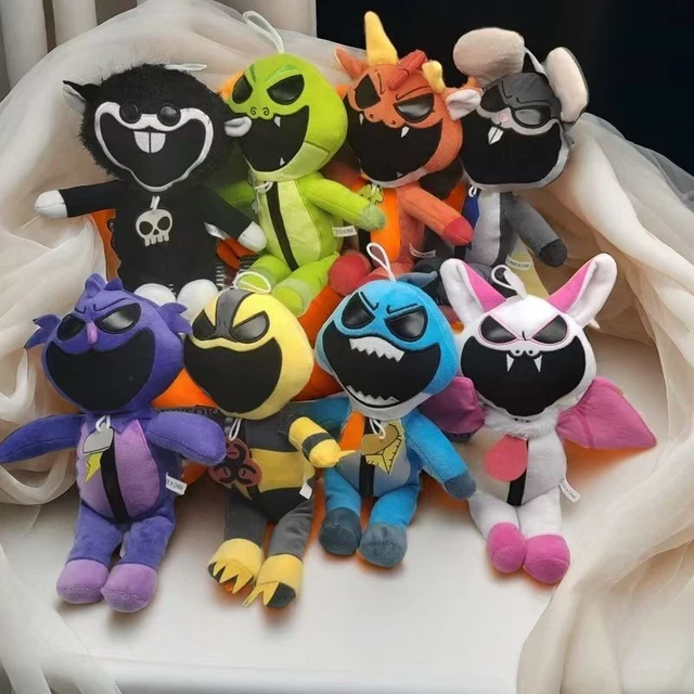 NIGHTMARE CRITTERS PLUSHIE A Set of 8 - Horror Poppy Playtime Smiling ...