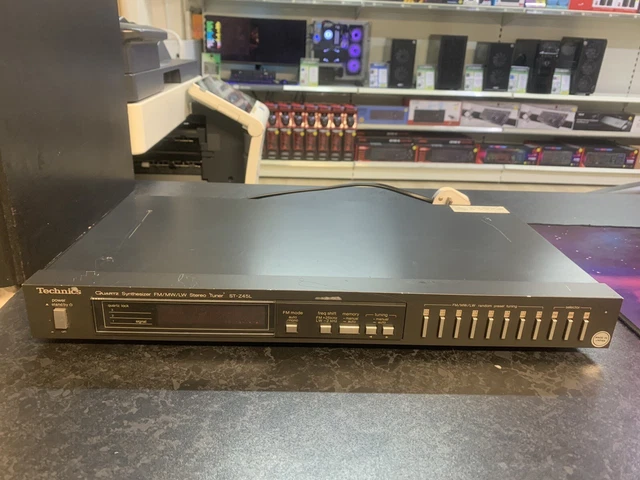 TECHNICS QUARTZ SYNTHESIZER FM Stereo Tuner ST-Z45L Hifi Separate ...