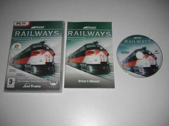 TRAINZ RAILWAYS PC Cd Rom nis Train Simulator Sim FAST DISPATCH £4.49 ...