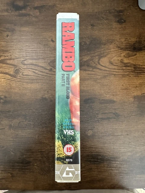 RAMBO FIRST BLOOD Part 2 VHS - Big Box £25.00 - PicClick UK