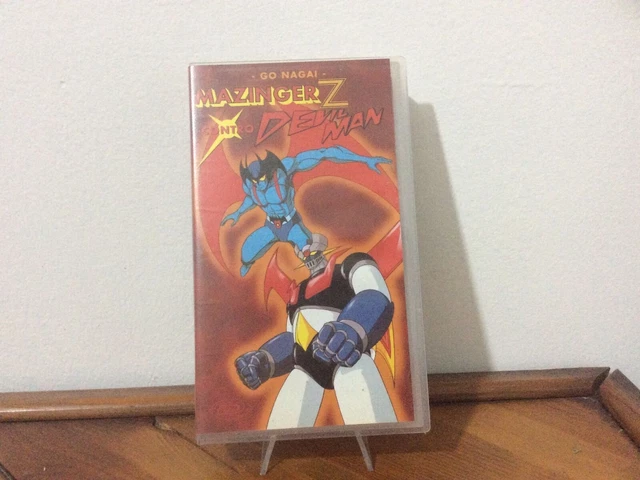 VHS FILM ANIMAZIONE Go Nagai Mazinger Z Contro Devil Man no dvd Ita EUR ...
