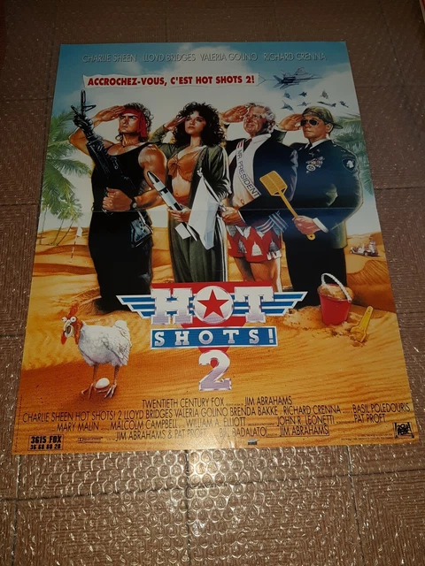 AFFICHE DE CINÉMA Hot shots 2 40x60 cm EUR 15,00 - PicClick FR