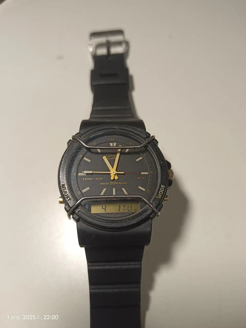 VINTAGE CASIO ANA/DIGI Chrono-Alarm Japan Made Men Quartz Watch ARW-31 Mod. 358 £42.32 - PicClick UK
