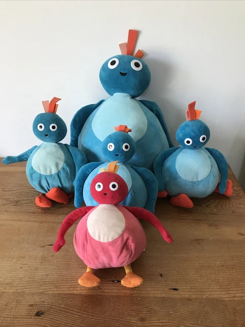 CBEEBIES TWIRLYWOOS BUNDLE Of 5 Soft Plush Toys Talking £14.00 ...
