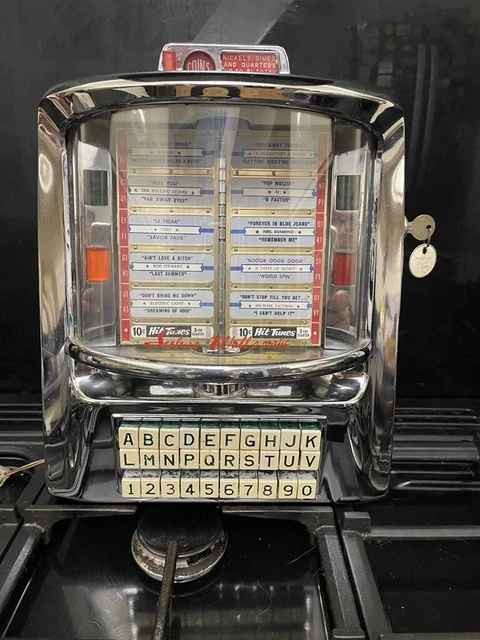 VINTAGE SEEBURG "Wall-O-Matic 200" Jukebox Selector With Key. £380.00 - PicClick UK