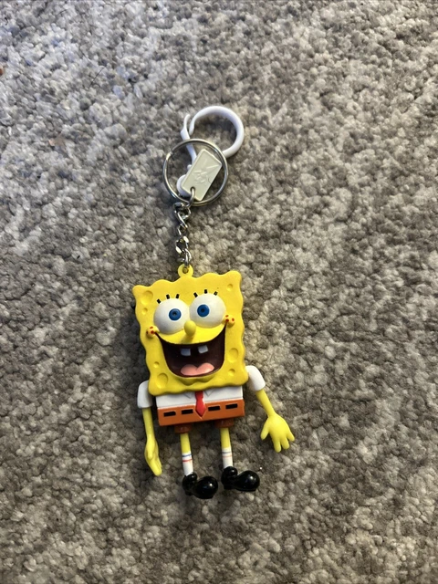 SPONGEBOB SQUAREPANTS KEYCHAIN figure nick jr nickelodeon Bin Z1 £9.22 ...