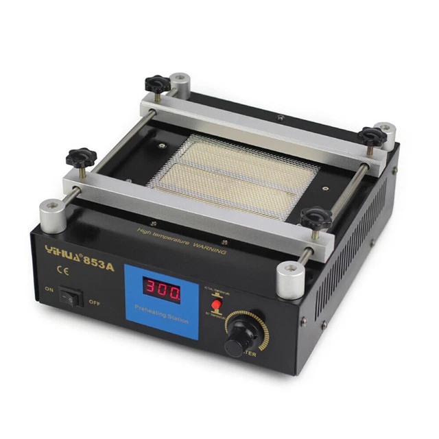 BGA DIGITAL IR Infrared Preheating Rework Station Soldering Preheater ...