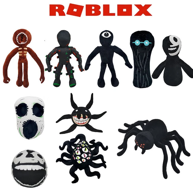 KIDS GIFT ROBLOX Doors Roblox Rainbow Friends Robot One-eyed Plush Soft ...