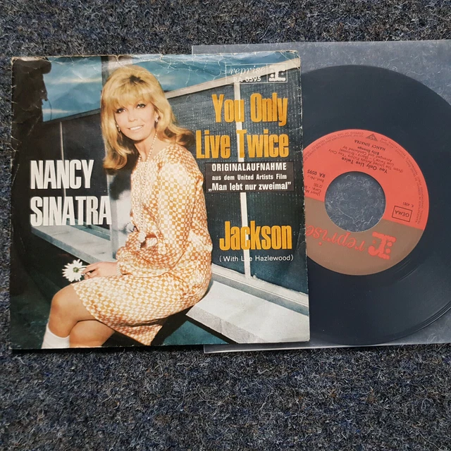 NANCY SINATRA & Lee Hazlewood - You only live twice/ Jackson 7'' Single ...
