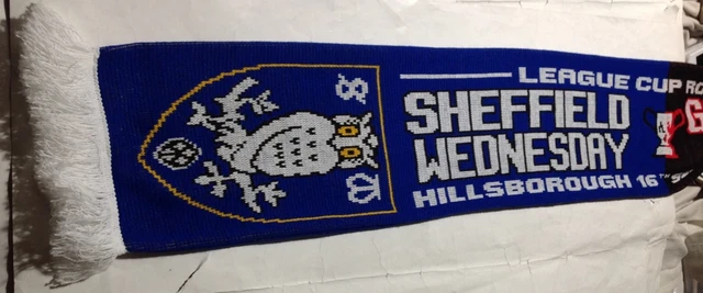 SHEFFIELD WEDNESDAY V Grimsby Town 2025 League Cup KNITTED JACQUARD ...
