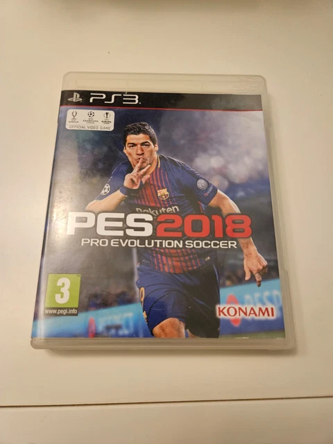 PES 2018 PRO Evolution Soccer PS3 Sony Playstation 3 EUR 29,06 ...