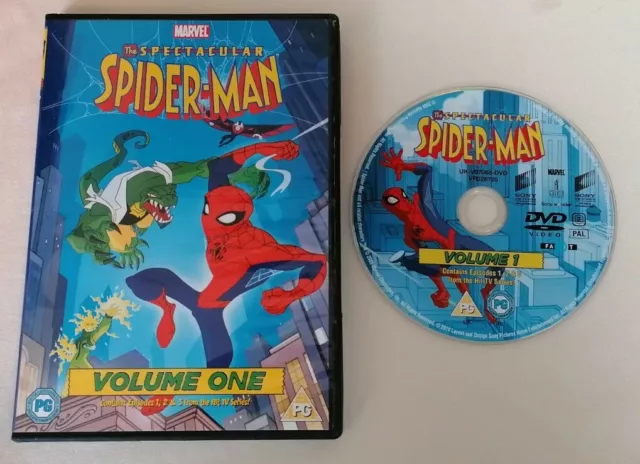 DVD - MARVEL The Spectacular Spider-Man Vol 1 DVD PAL UK R2 Animated EUR 2,91 - PicClick IT