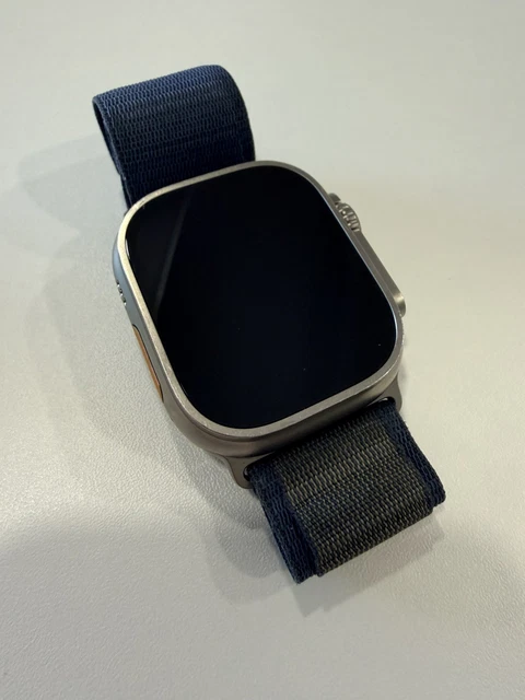 APPLE WATCH ULTRA 2 GPS + Cellular 49mm Titanium Case with Blue Alpine ...