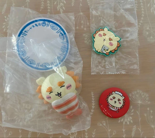 CHIIKAWA SHISA SET, Chiikawa Sushi, Chiikawa Restaurant Rubber Magnet £ ...