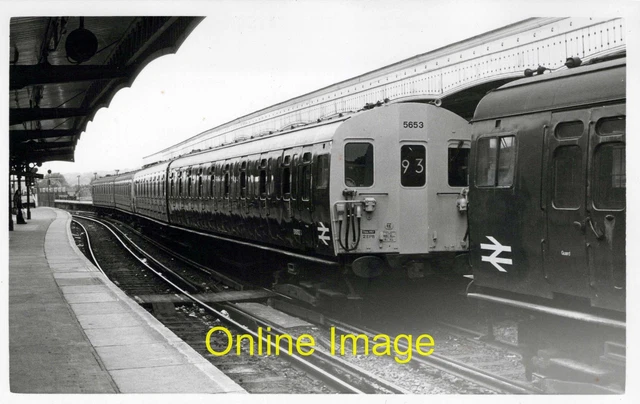 RAILWAY PHOTO CLASS 416 2EPB 5653 backs onto Tattenham Corner Portion ...