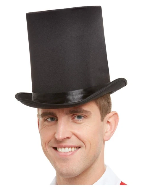 SMIFFYS DELUXE TOP Hat, Black £9.01 - PicClick UK