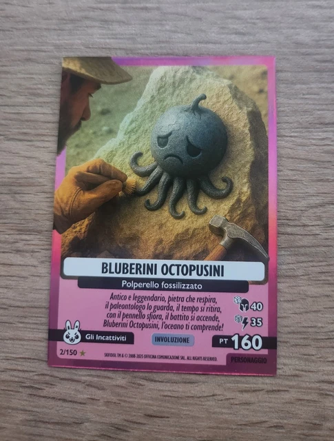 SKIFIDOL ITALIAN BRAINROT Trading Card Game NEU BLUBERINI OCTOPUSINI ...