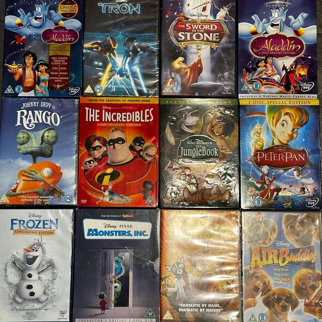 KIDS DVD MOVIES - Disney Etc - BUILD YOUR OWN DVD BUNDLE - Multi-Buy ...