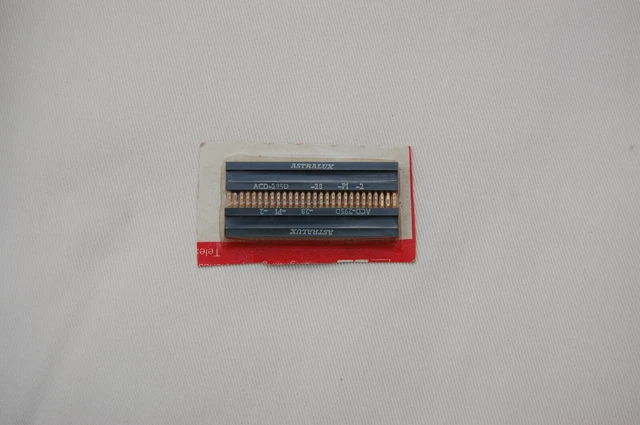 28 WAY PCB edge connector pack of 2 Spectrum edge connector pitch £5.00 ...