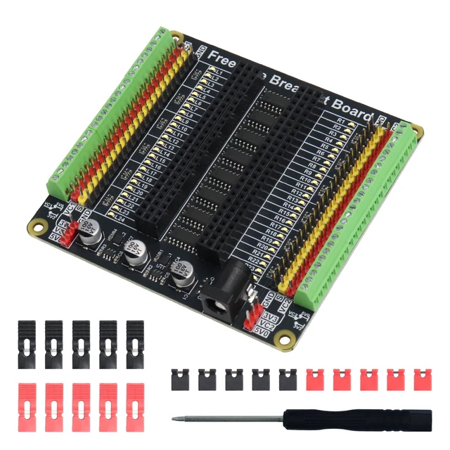 FREENOVE BREAKOUT BOARD for Arduino Nano Micro Raspberry Pi Pico ESP32 ESP8266 £11.99 - PicClick UK