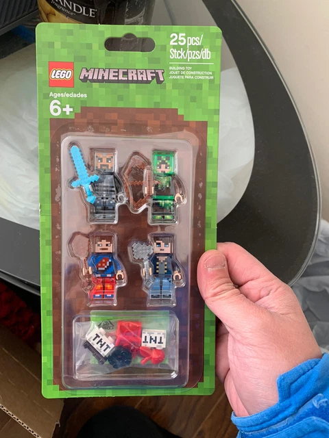 LEGO MINECRAFT SET 853609 Minifigure Skin Pack 1 - Set of 4 Figures New ...