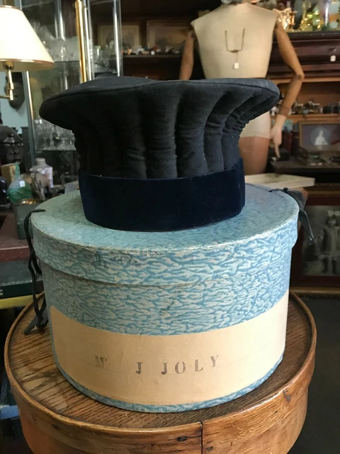 Toque Magistrature En Drap De Laine Noire D 'époque Avocat, 46% OFF