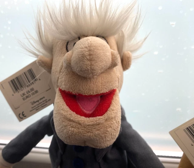 DISNEY EXCLUSIVE MUPPETS Show Waldorf & Statler Plush Soft Toys 11 ...