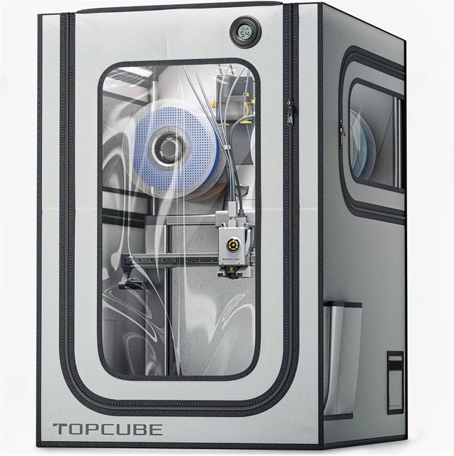 3D PRINTER ENCLOSURE for Bambu Lab A1 Combo, Stainless Steel Frame ...