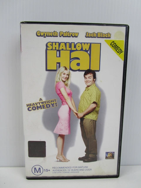 SHALLOW HAL, GWYNETH Paltrow, Jack Black, VHS Tape, Vintage Video ...