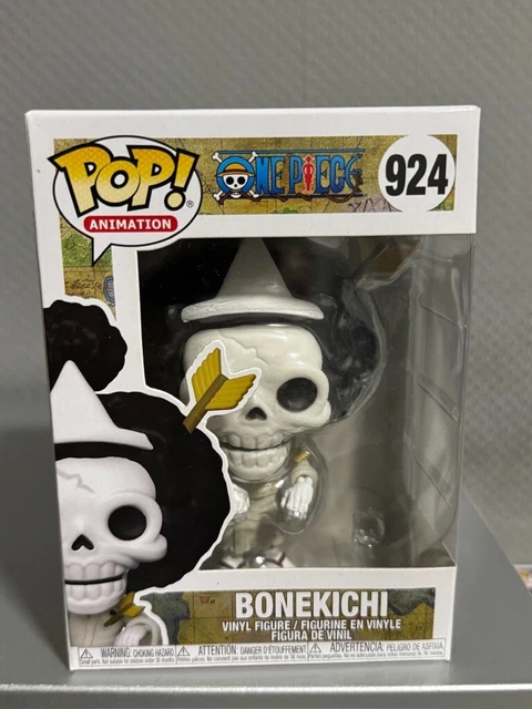 FUNKO POP! ONE Piece - Bonekichi #924 animazione anime Brook IMBALLO ...