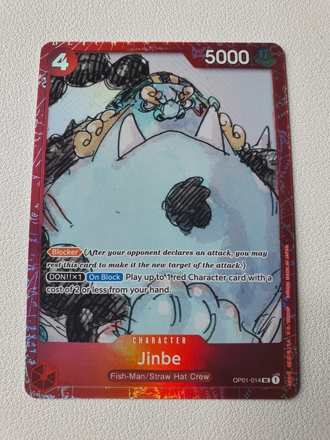 CARTE ONE PIECE Jimbe Parallel EN Film Red Edition Ultra Rare EUR 1,00 ...