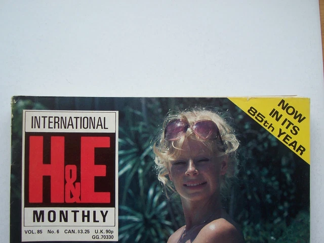 HEALTH & EFFICIENCY vol 85 no 6 vintage magazine H&E naturist £3.99 ...