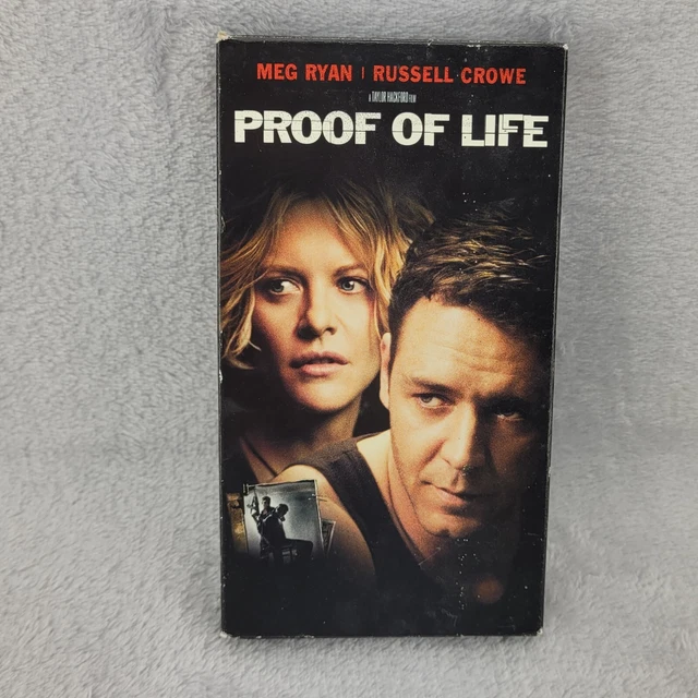 PROOF OF LIFE VHS 2001 Russell Crowe David Morse Meg Ryan Tested £6.07 ...