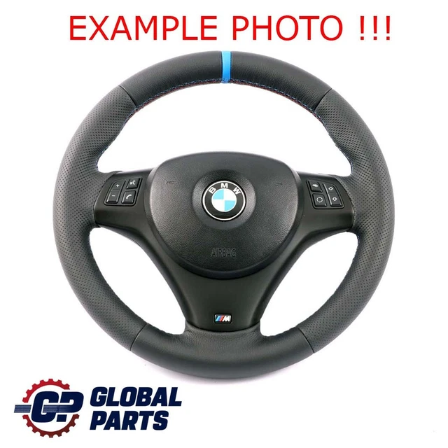 BMW E81 E82 E87 E88 E90 E91 E92 M Sport Volant avec NEUF Noir Cuir EUR 229,99 - PicClick FR