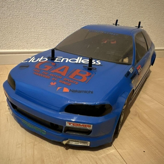 TAMIYA FF01 RC Car W/ Honda Civic Eg6 Body 1/10 Scale Model Kit On-Road ...
