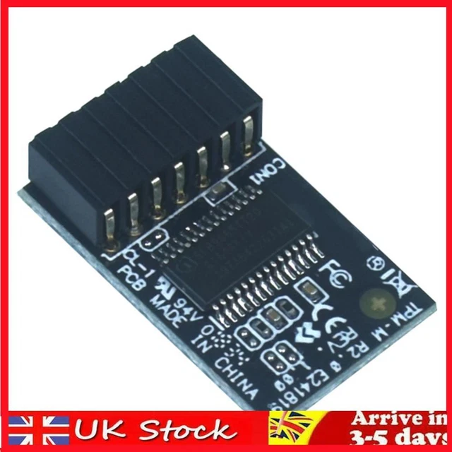 FOR ASUS TPM-M R2.0 TPM Module 14-1 Pin TPM-M R2.0 Module for Asus ...