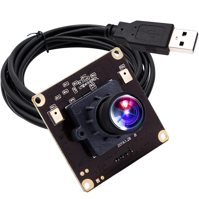 ELP 4K USB Camera Module with Microphone for Computer Mini UVC USB2.0 ...