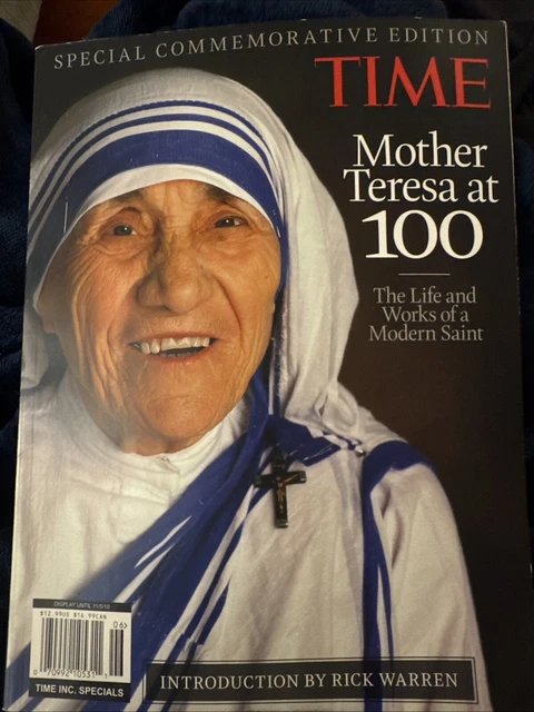 TIME SPECIAL COMMEMORATIVE Edition Mother Teresa at 100 2010 Magazine ...