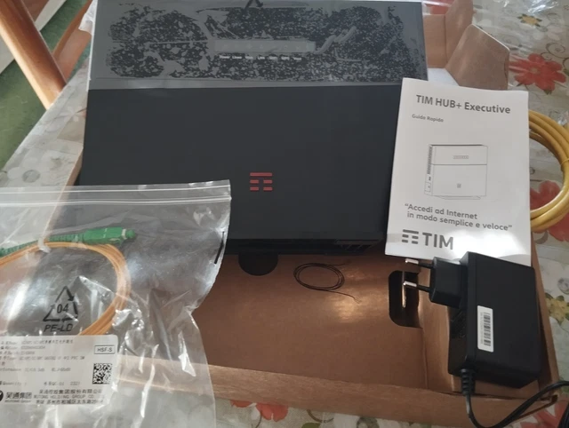 MODEM ROUTER TIM Hub+ Executive H388Xf Wifi 6 Hub + Wi-Fi 2.5Gbps Fibra ...