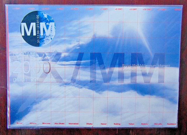 ROYAL MAIL MILLENNIUM Moment Commemorative Document With Stamp ...