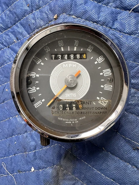 SMITHS 120MPH SPEEDOMETER SSM 5001 / 00A Triumph Velocette Thruxton £ ...