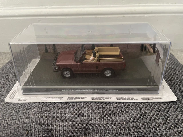 RANGE ROVER CONVERTIBLE - James Bond Car Collection #99 OCTOPUSSY ...